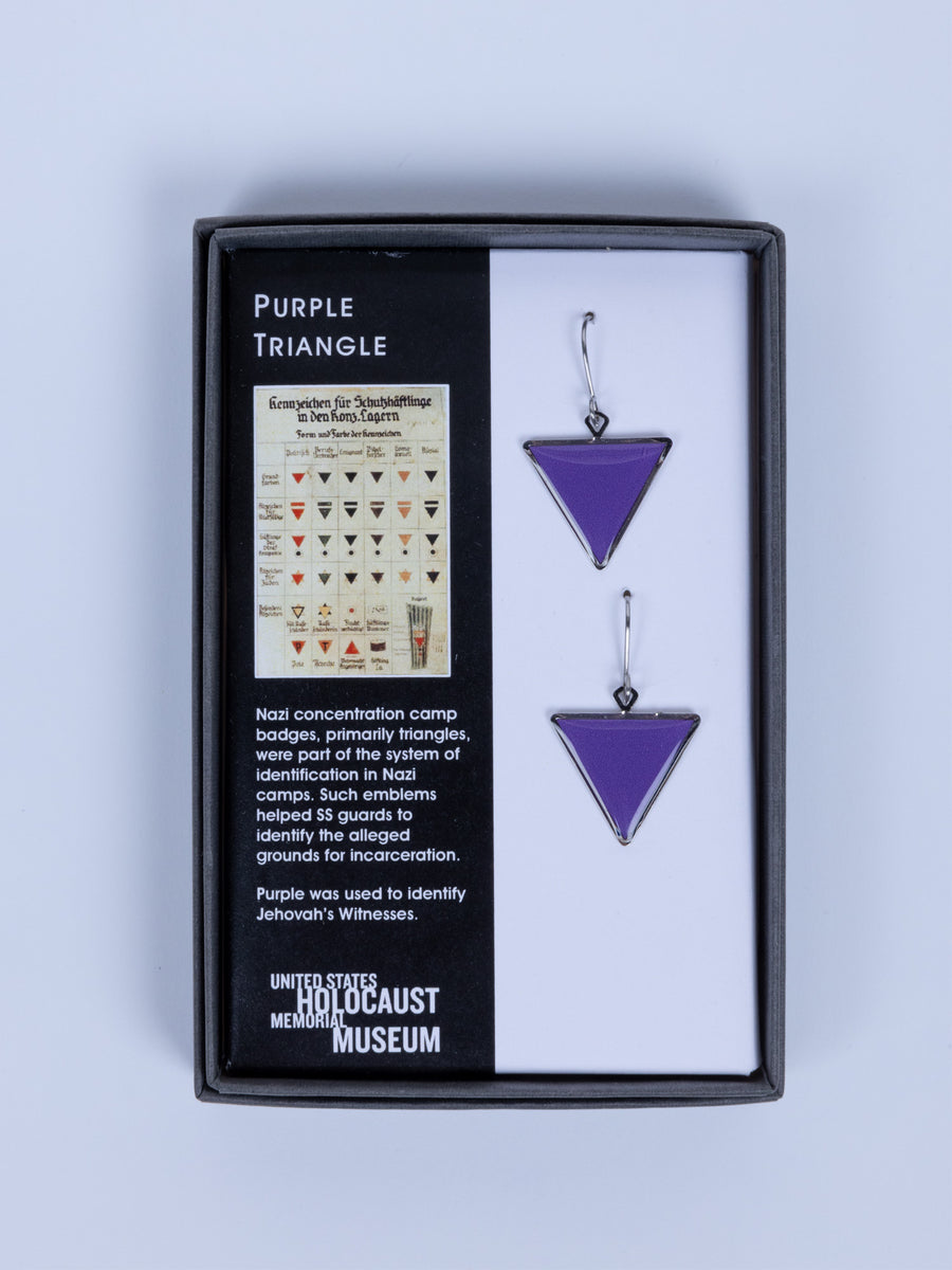 Nazi Markings Earrings – United States Holocaust Memorial Museum Deanie ...