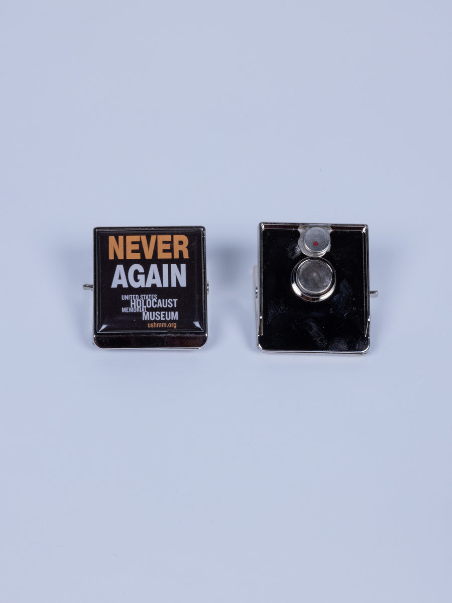 "Never Again" Clip Magnet – United States Holocaust Memorial Museum ...