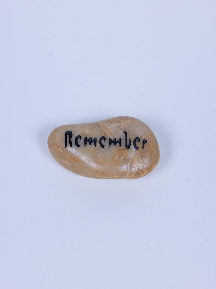 Remembrance Stone (English) – United States Holocaust Memorial Museum ...