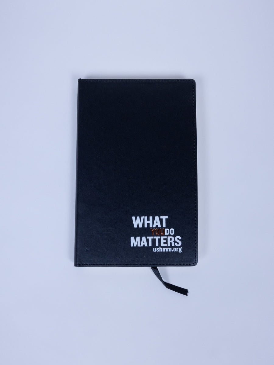 "What You Do Matters" Softcover Journal – United States Holocaust ...