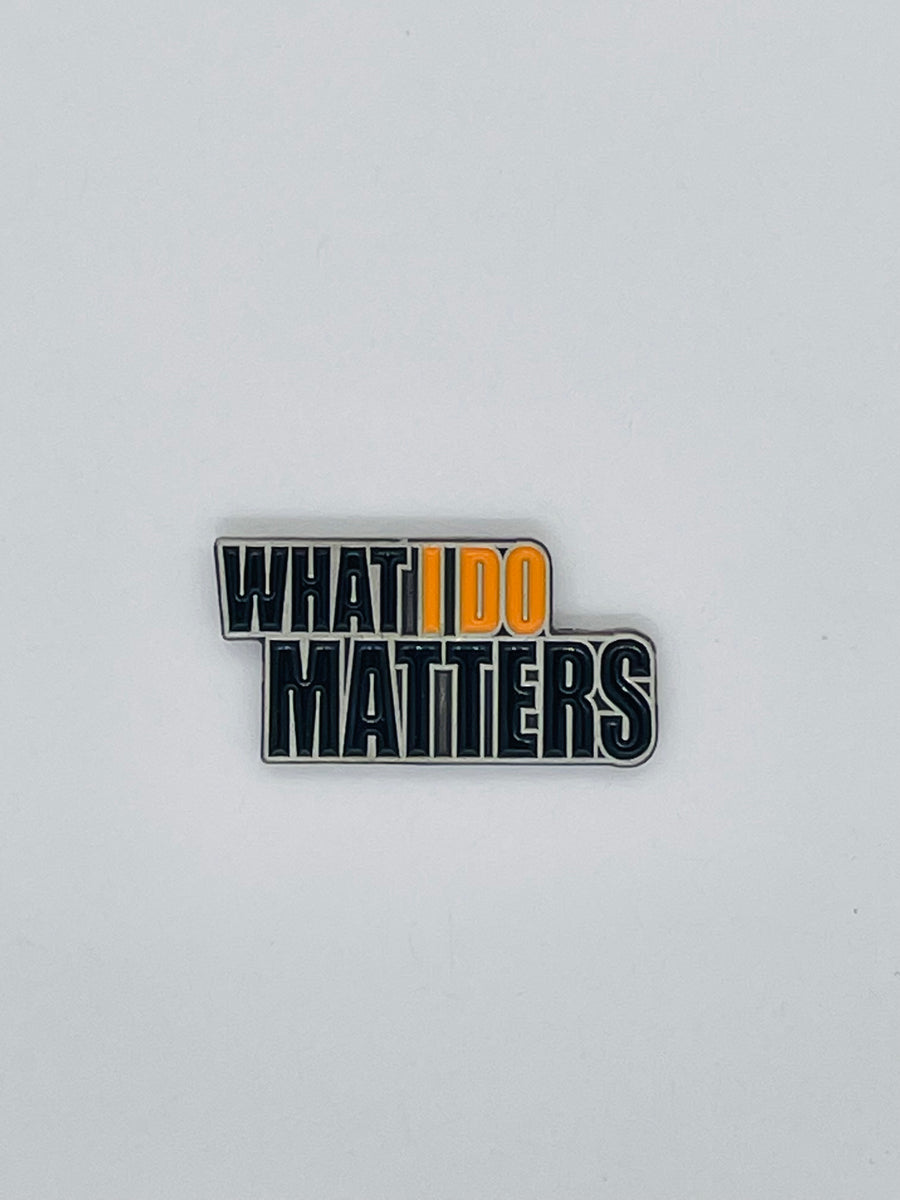 "What I Do Matters" Pin – United States Holocaust Memorial Museum ...