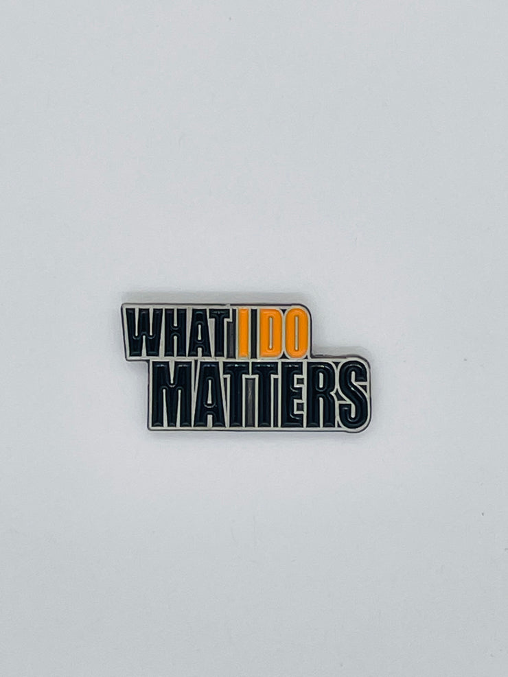 "What I Do Matters" Pin – United States Holocaust Memorial Museum ...