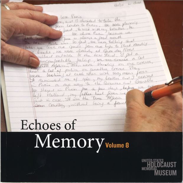 Echoes of Memory Volume 8 – United States Holocaust Memorial Museum ...